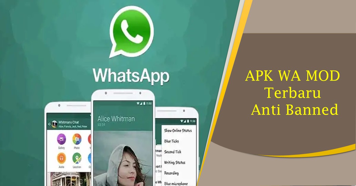 Download APK WA MOD Terbaru Anti Banned