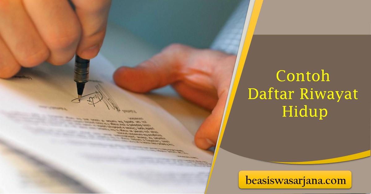 Contoh Daftar Riwayat Hidup untuk Fresh Graduated dan Profesional ...